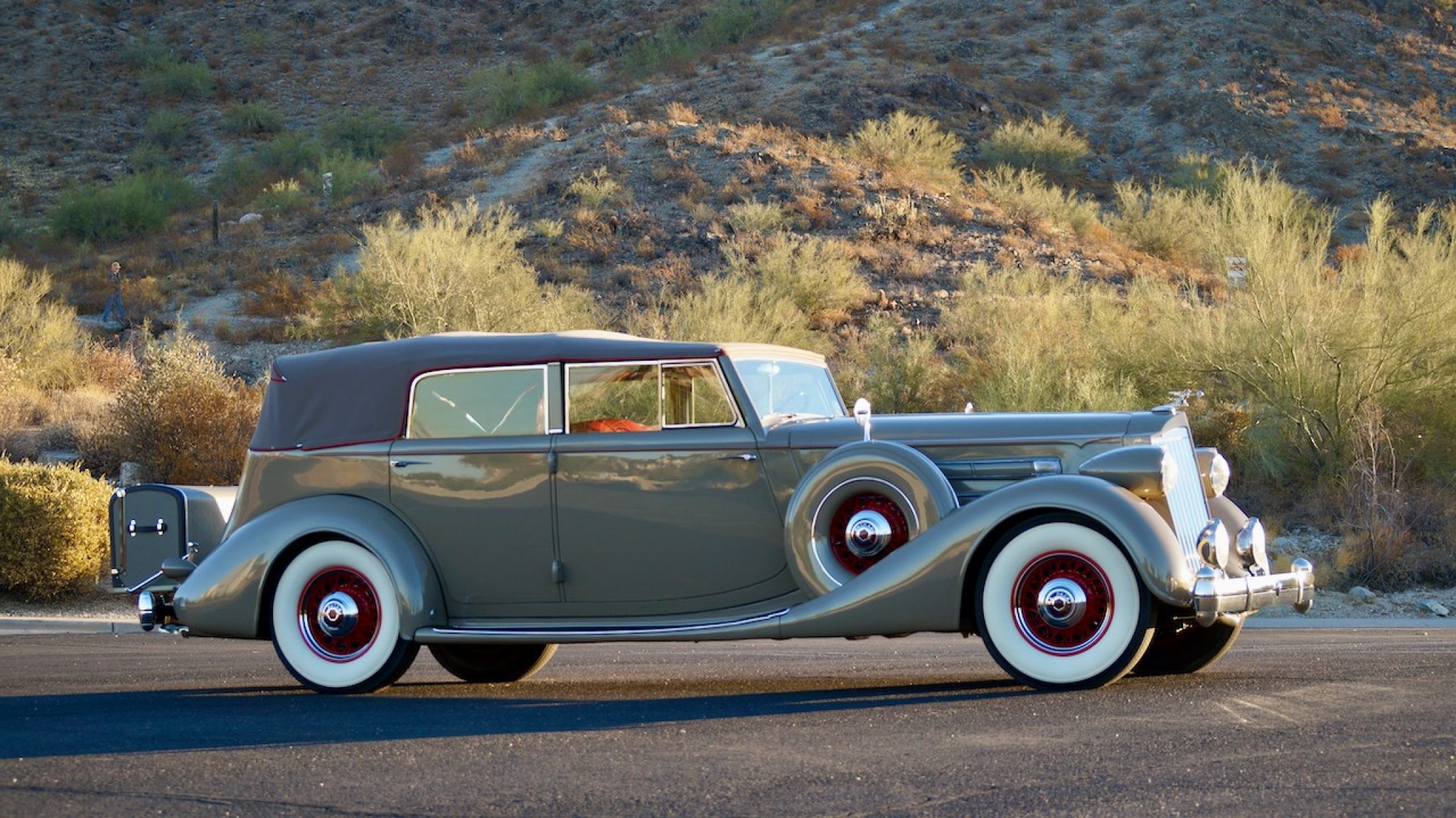 1936 Packard Twelve Convertible Sedan with Division - Classic Promenade