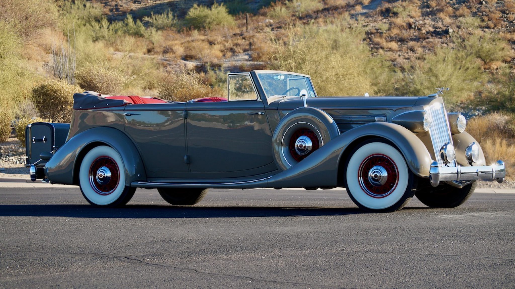 1936 Packard Twelve Convertible Sedan with Division - Classic Promenade