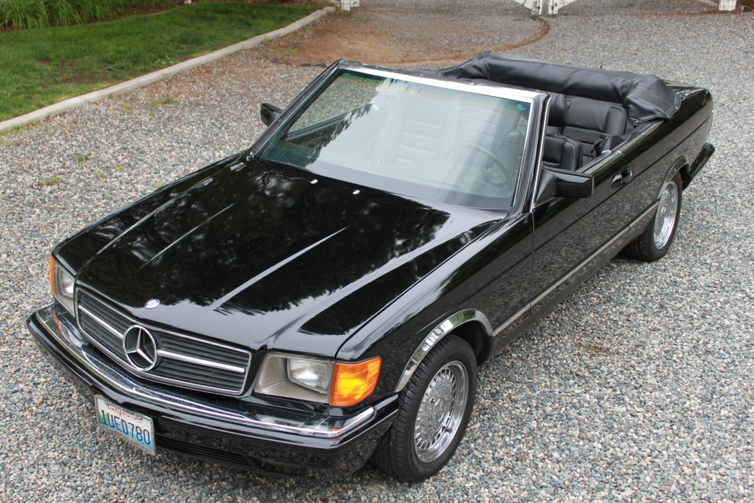 1985 Mercedes 500SEC Cabriolet, CA Car, 1 of 10! - Classic Promenade