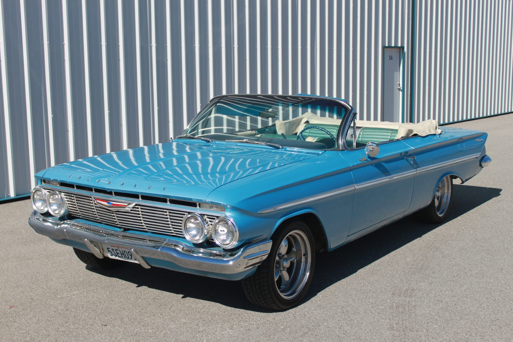 1961 Chevy Bel Air Convertible, 350 V8 Drivetrain, Cruiser! - Classic ...