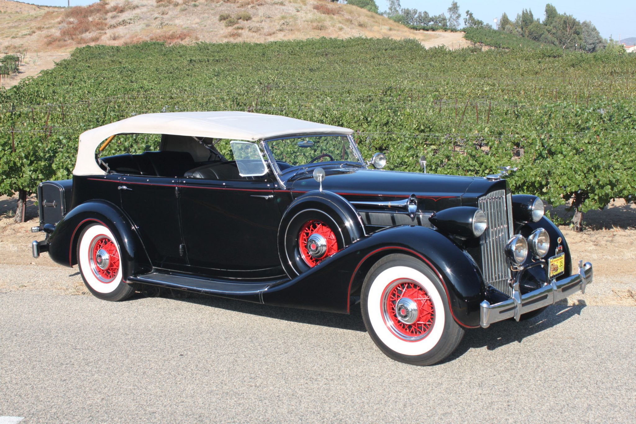 1935 Packard Eight, Phaeton, 45k Miles, Award Winner! - Classic Promenade