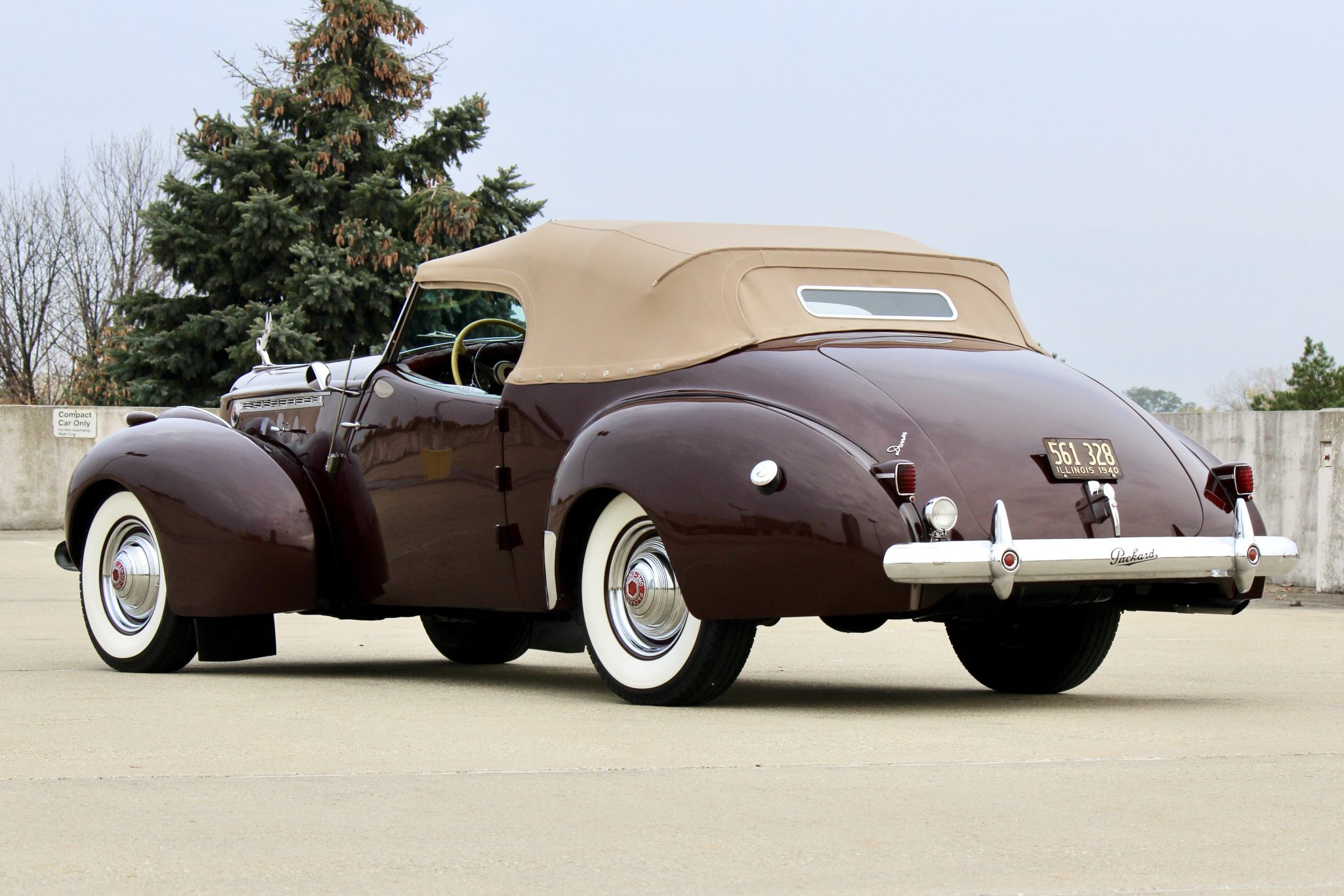 1940 Packard Custom 180 Convertible Victoria by Darrin - Classic Promenade