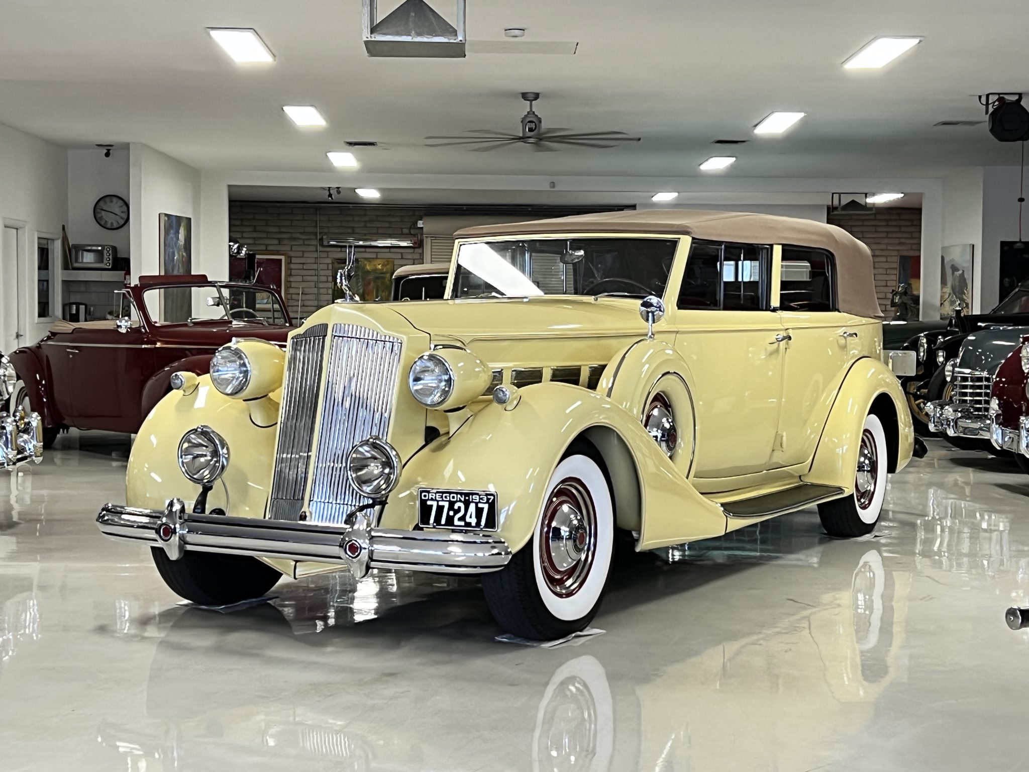 1937 Packard Super 8 Convertible Sedan - Classic Promenade
