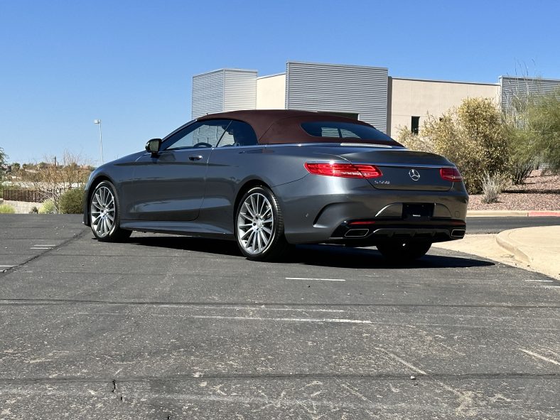 2017 Mercedes-Benz S550 Cabriolet - Classic Promenade